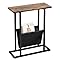 Amazon.com: Yusong Narrow Side Table for Small Spaces, Small End Table ...