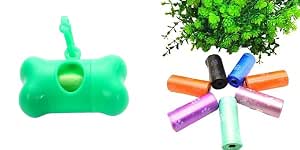 Urban Pet Gallery Poop Bag Holder Bone Shaped Pet Waste Disposal ...