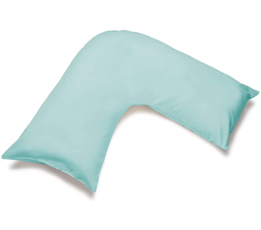 SYSN V Shaped Luxury Support Pillow Orthopaedic Maternity Extra Filled ...
