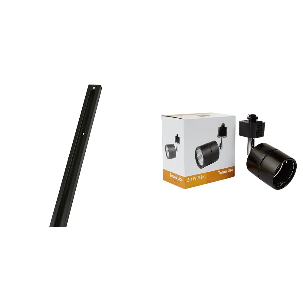 Riel de 2 Metros,Tecnolite, Acabado de Aluminio, Riel Para Interiores ...