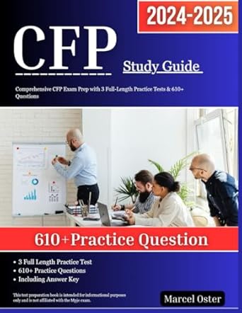 CFP Study Guide 2024-2025: Comprehensive CFP Exam Prep with 3 Full ...