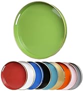 Amazon.com: Leemxiiny Round Green Marbling Decorative Tray with Handles ...