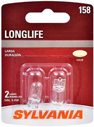 Amazon.com: SYLVANIA - 158 Long Life Miniature - Bulb, Ideal for ...