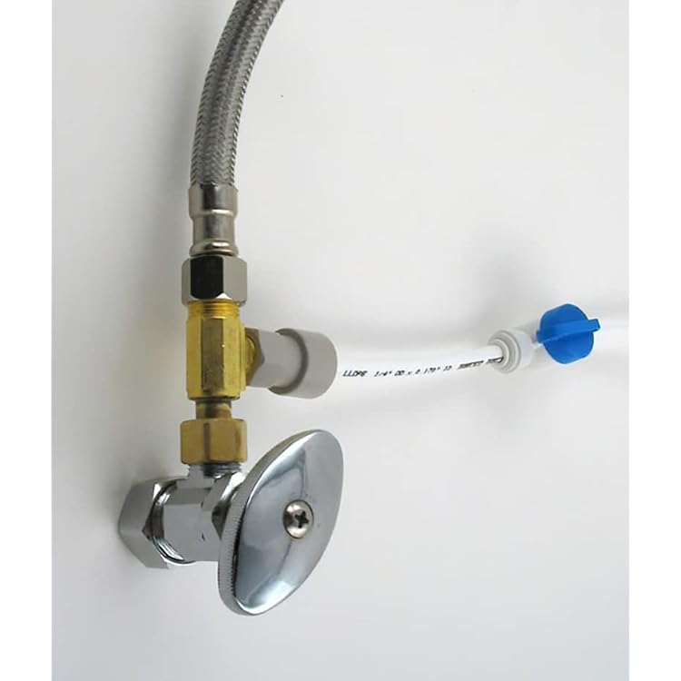 Toilet Supply Line WHK 3/8-inch Compression Tee Fitting – Lead-Free ...