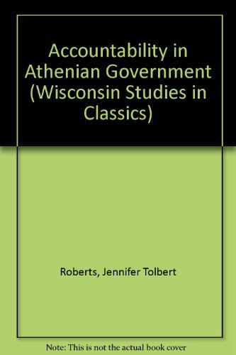 Amazon | Accountability in Athenian Government (Wisconsin Studies in ...