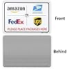 Amazon.com : Package Delivery Sign for Outside, Home Box - Metal ...