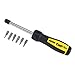 STANLEY Screwdriver, Ratcheting, Multi-Bit (69-189) : STANLEY TOOLS ...