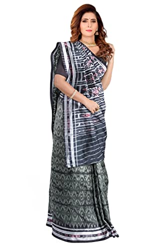 Buy BTHIKIRI Odisha Sambalpuri Handloom Ikat Women's Cotton Saree ...