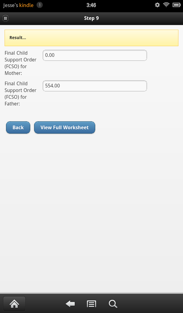TN Child Support Calculator - App on Amazon Appstore