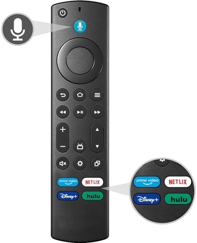 Amazon.com: Gotellx Replacement Remote Control Compatible with FireTV ...