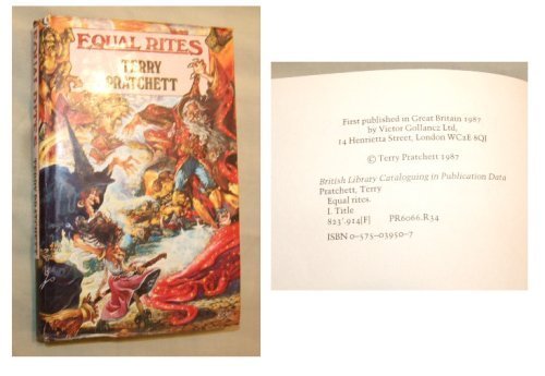 Equal Rites (Discworld): Amazon.co.uk: Pratchett, Terry: 9780575039506 ...