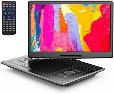 Amazon.co.jp: YOTON Portable DVD Player, 16.9-inch YOTON DVD Video ...