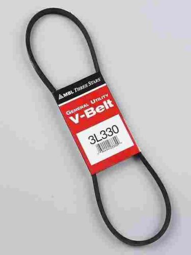 Amazon.com: MBL 3L330 (1330) Fractional Horsepower V-Belt, 3L Section ...