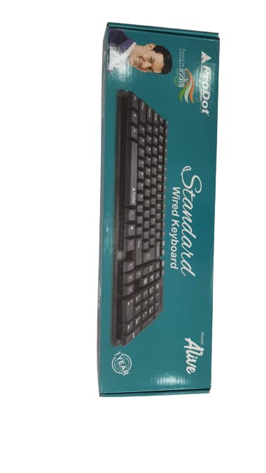 Pro dot Alive Standard Wired Keyboard : Amazon.in: Computers & Accessories