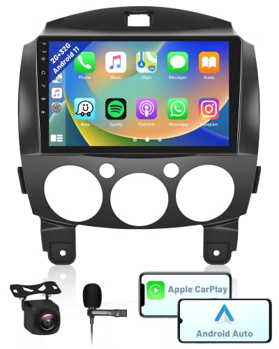 CarPlay & Android Auto am Mazda 2 nachrüsten | Typ DY, DE, DJ1, Hybrid