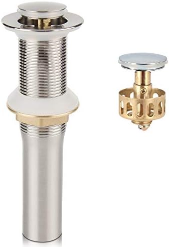 Amazon.com: Bathroom Faucet Vessel Pop Up Sink Drain with Detachable ...