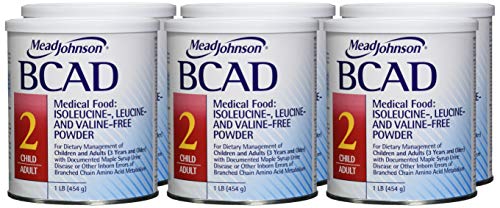 Mead Johnson Bcad 2 Metabolic Powder 1 Pound Can - Pack of 6, 6 Pound ...