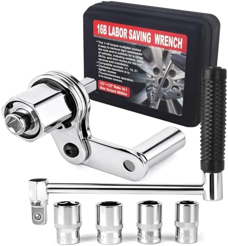 Loksun Torque Multiplier Wrench Set, Heavy Duty Labor Saving Lug Nut ...