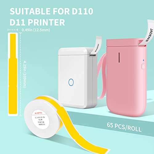 Snapklik.com : Label Maker Tape For D110/D11, Adapted Label Printer ...