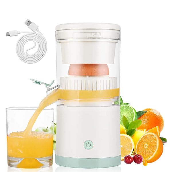 Techking (HOT DEAL WITH 15 YEARS WARRANTY) Rechargeable Citrus Juicer ...