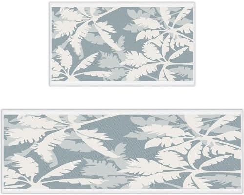 Amazon.com: Haull Coastal Kitchen Rugs Set of 2 Ocean Kitchen Mat for ...