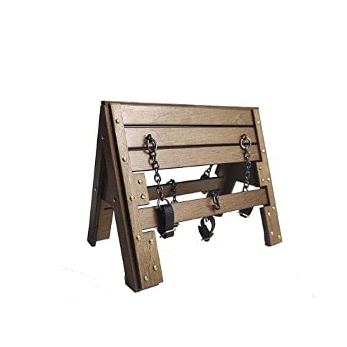 Amazon.com: 1/12 Handmade wooden torture tool model Triangle Trojan ...