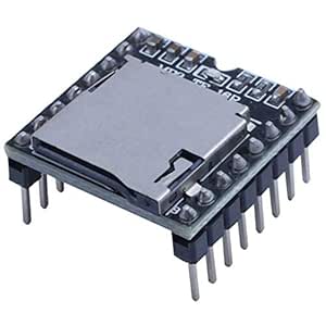 Generic 2X(3pcs Mini MP3 Player Module DFPlayer MP3-TF-16P Support MP3 ...