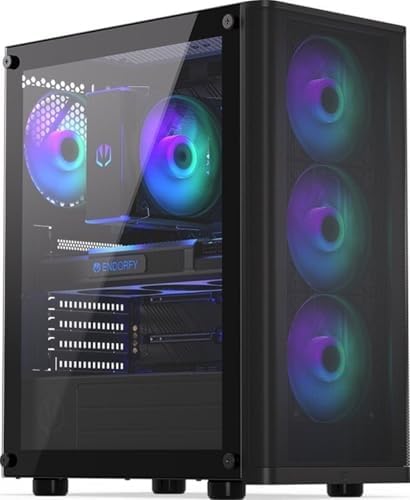 EMCA4 Computer Gaming PC Assemblato Fisso Ryzen 7 5700X - RTX 4060 8GB ...