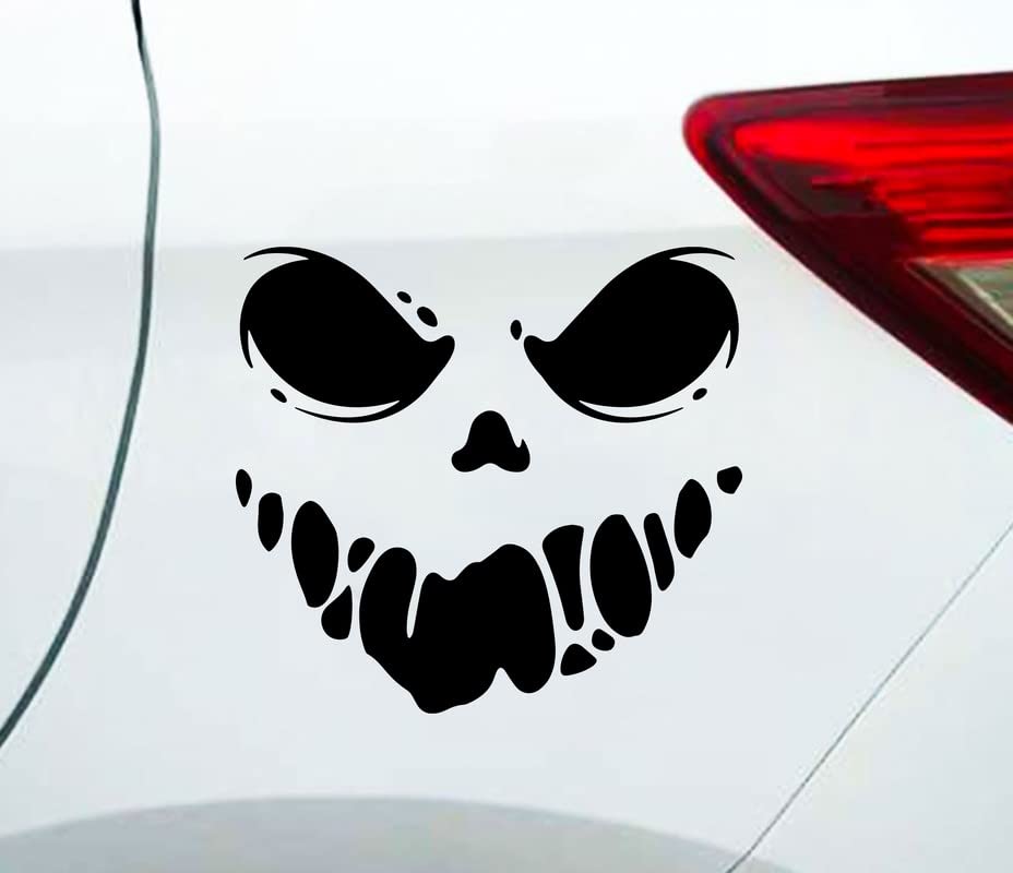 Amazon.com - Sticky Bomb Scary Smiling Ghost Demon Vinyl Decal Sticker ...