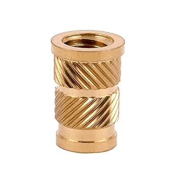 E-Z LOK Threaded Insert for Plastic Straight Flanged Brass Thread ...