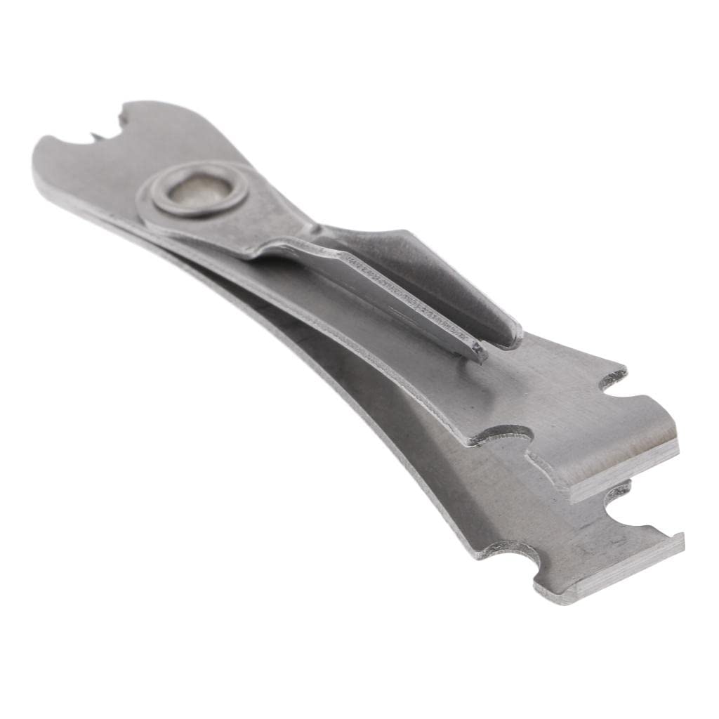 Stainless Steel Fishing Line Nipper Clipper Cord Cutter Knot Tyer ...