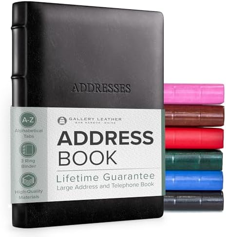 Amazon.com: Hallmark Refillable Address Book (Cream) : Toys & Games