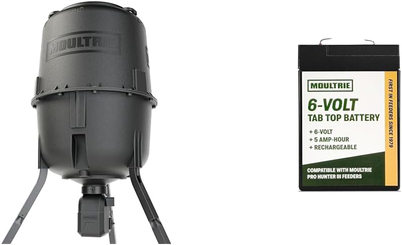 Moultrie 250 lb Pro Hunter III Directional Deer Feeder System and ...