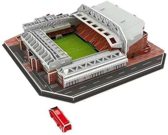 Amazon.com: LOKLNEYK 3D Football Stadium Model Kit, DIY Architecture ...
