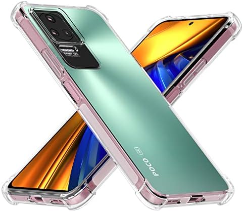 Cresee Case for Xiaomi Poco F4 5G (Not for F4 GT) Crystal Clear Cover ...
