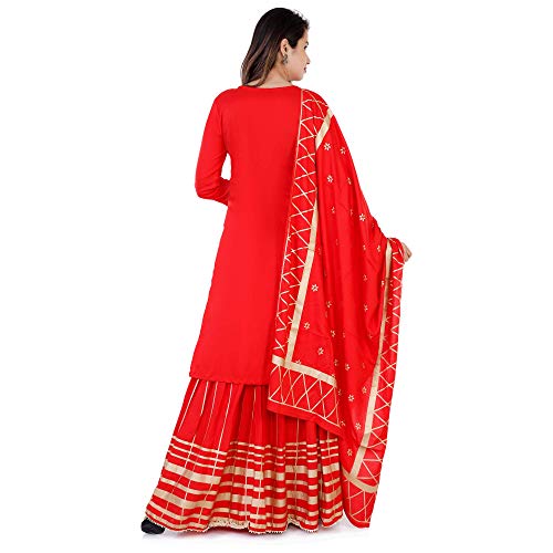 Buy Paridhan Collection Women Jaipuri Print Rayon Straight Printed ...