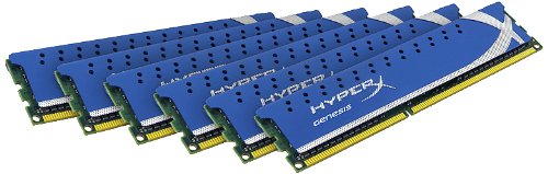 Kingston KHX1600C9D3K6/12GX HyperX 12GB 240-Pin DDR3 SDRAM Hexa-Channel ...