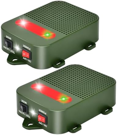 Amazon.com: Glaobule Battery Powered Rodent Repeller Ultrasonic Mouse ...