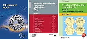 Metall Tabellen mit Formelsammlung, Technische Kommunikation. Fachzeichen. Arbeitsplanung ...