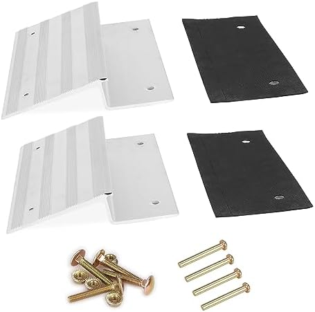 Amazon.com: BISupply Truck Loading Ramp Ends - 8in Aluminum Ramps ...