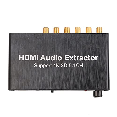 CARORS HDMI Audio Extractor Separator 5.1CH 4KX2K Decoding Coaxial to ...