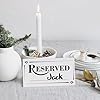 Amazon.com: Resurhang 300 Pcs Paper Table Reserved Sign with Name Line ...