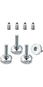 Amazon.com: POWERTEC Corner Leveling Feet 4PK, Heavy Duty Adjustable ...