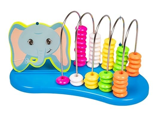 Buy KIDSNEY Abacus Elephant | Learning Kit to Enhance Counting ...