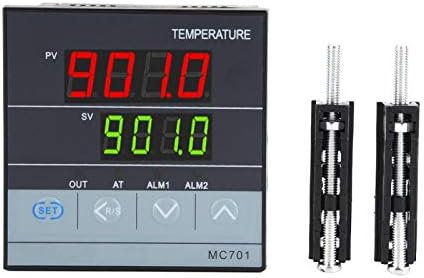 Digital Temperature Controller REX-C100, 0℃~1300℃ Alarm PID Temperature Controller Kits Digital ...