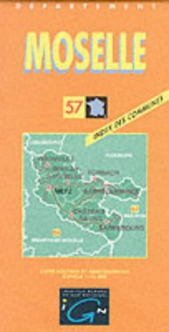 Moselle: No. 57 (French Department Maps S): Amazon.co.uk: 9782117215713 ...