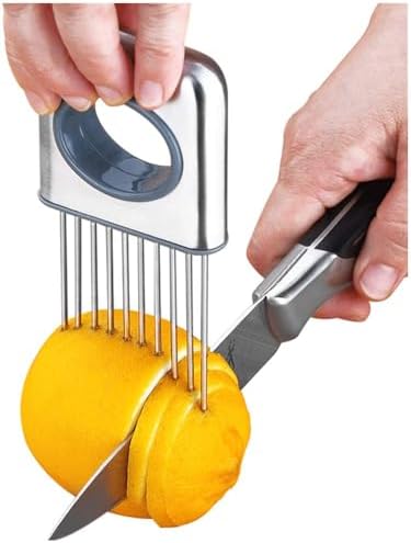 Amazon.com: Lemon slicer fruit splitter onion cut stainless steel ultra ...