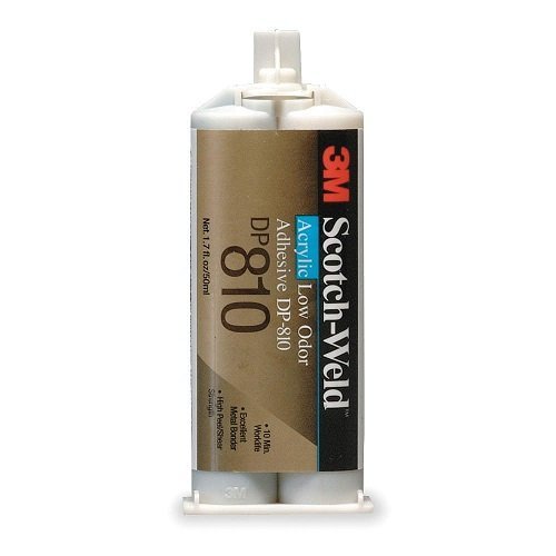 3M Scotch-Weld DP810 Low Odor Acrylic Adhesive, 50mL, Black : Amazon.in ...