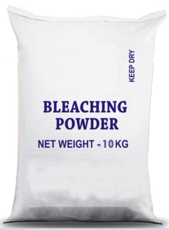 Triveni chem trade Bleaching Powder, 10 kg, Unscented, Disinfects and ...