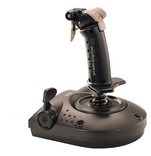 Amazon.com: Saitek ST220 - Joystick - 8 button(s) - black, white ...